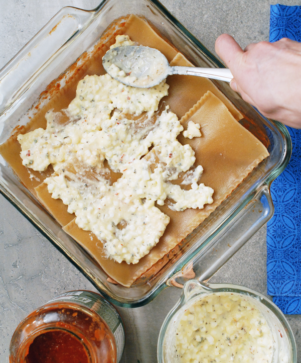 Small Batch Veggie Lasagna - Alisons Allspice