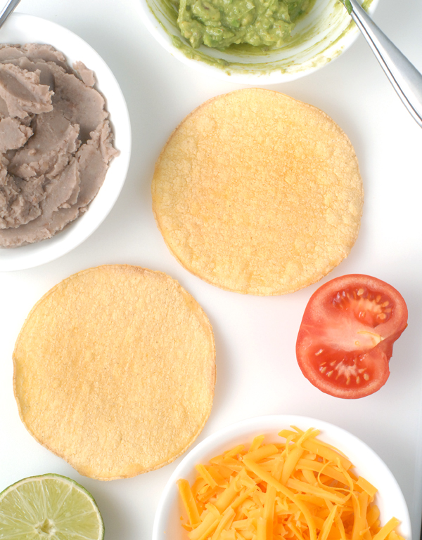7 Layer Dip Bean Tostadas - Alisons Allspice
