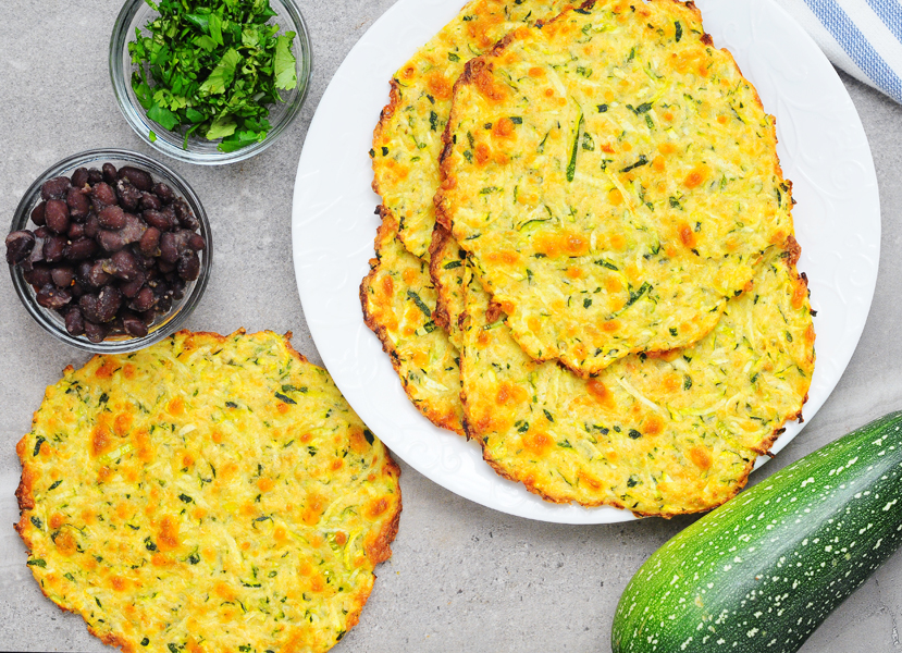 Soft Zucchini Taco Shells - Alisons Allspice