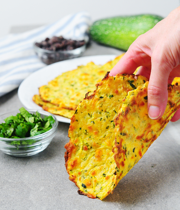 Soft Zucchini Taco Shells - Alisons Allspice