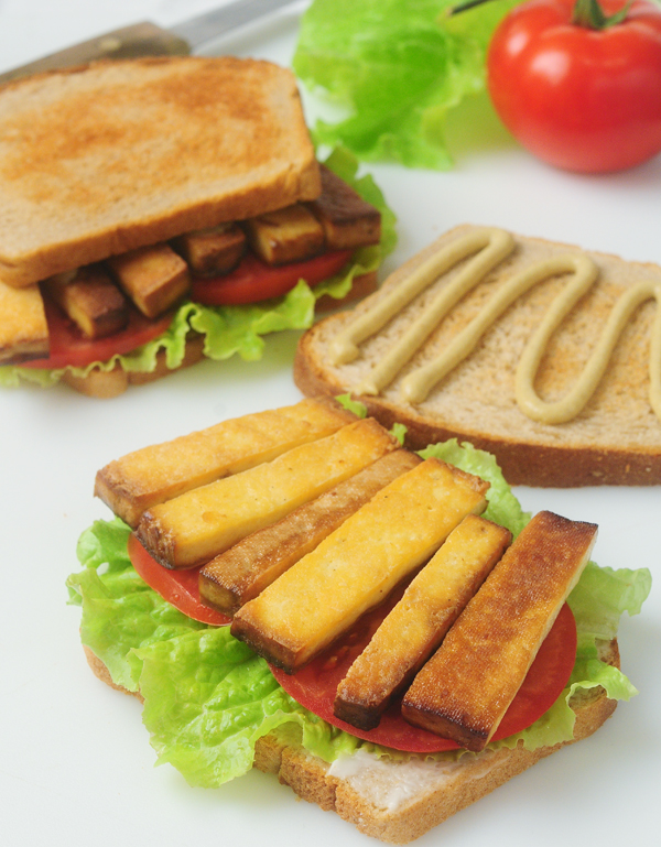 Smoked Tofu Vegan BLT - Alisons Allspice