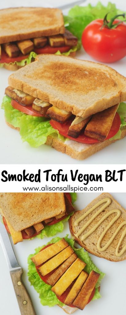 Smoked Tofu Vegan BLT - Alisons Allspice