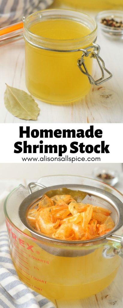 Homemade Shrimp Stock - Alisons Allspice