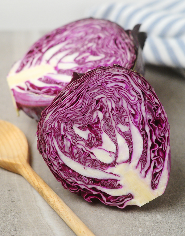 Roasted Red Cabbage with Garlic Vinaigrette - Alisons Allspice