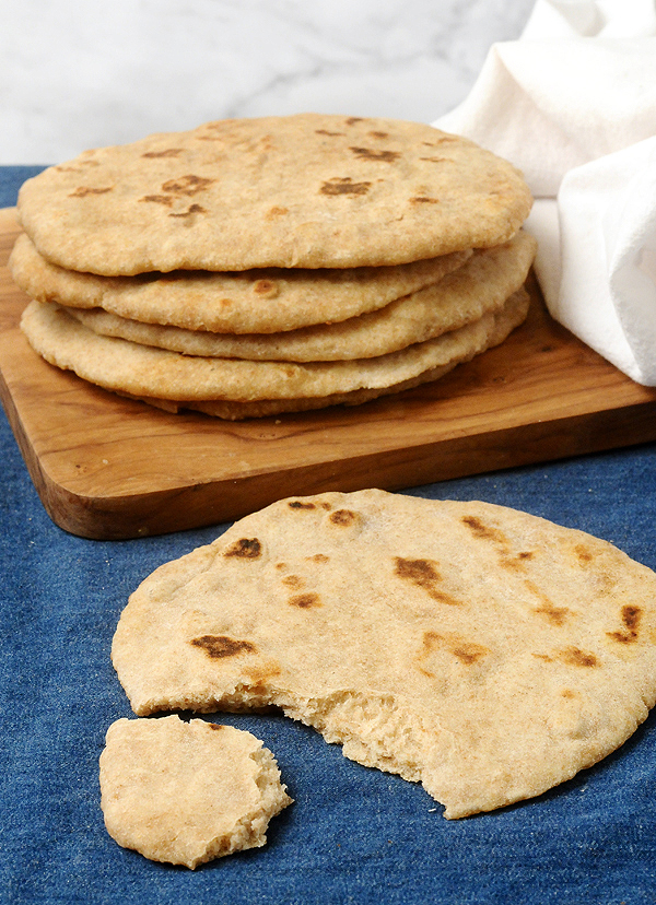 Easy Whole Wheat Flatbread - Alisons Allspice