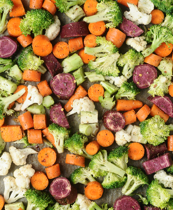 Roasted Rainbow Vegetables - Alisons Allspice